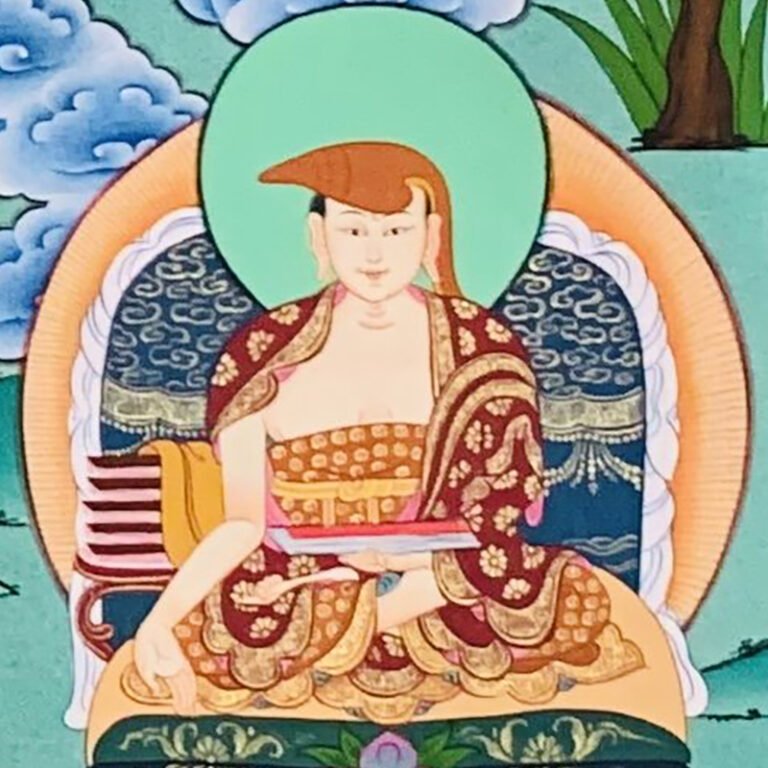 Seventeen Great Masters (Panditas) of Nalanda Monastery - The Stupa